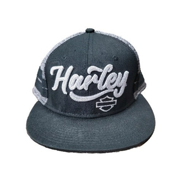 Harley-Davidson | Accessories | Harley Davidson Snapback Hat Gray Black ...